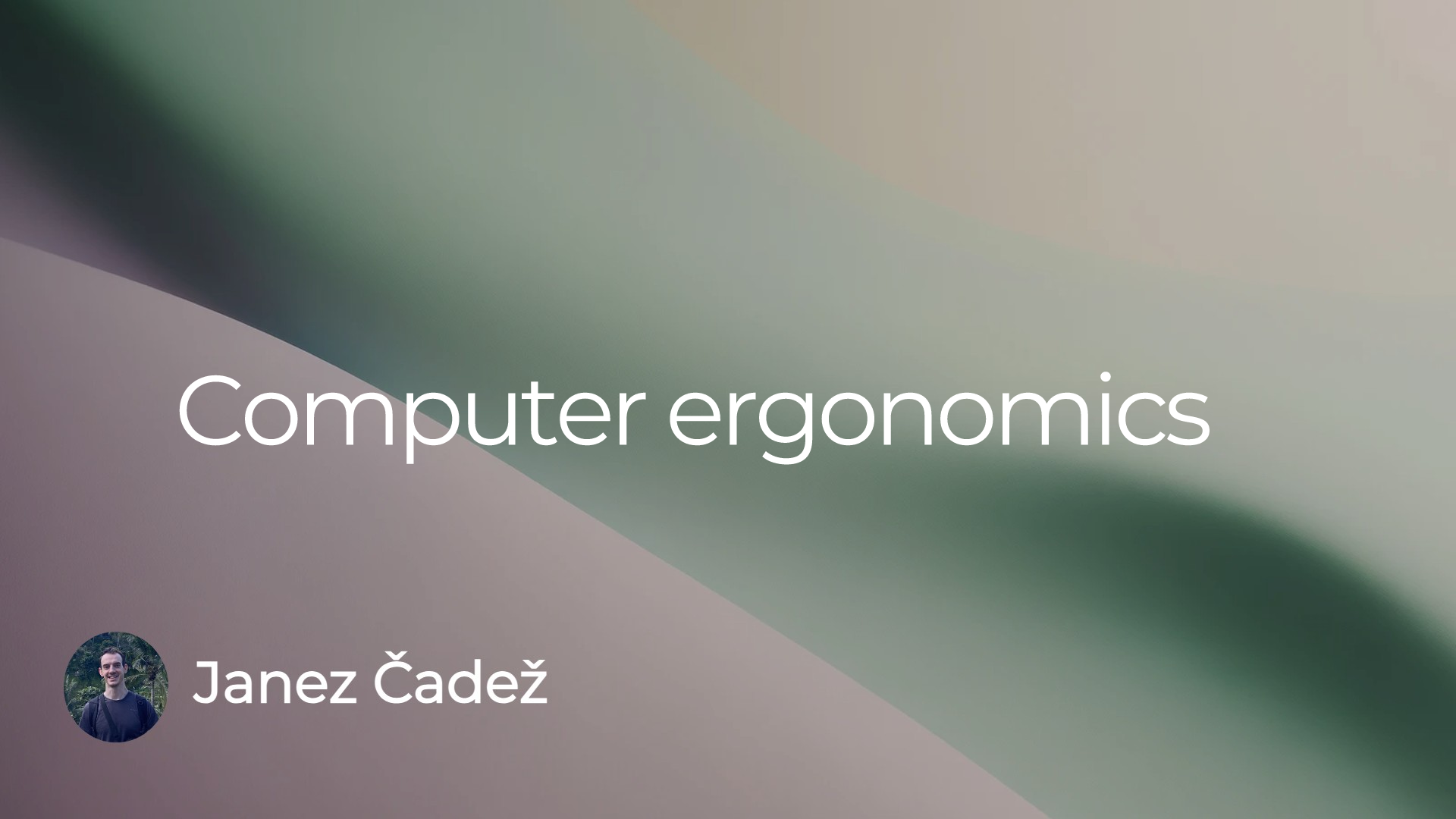 Computer Ergonomics Guide: Improve Your Workspace Setup - Janez Tech