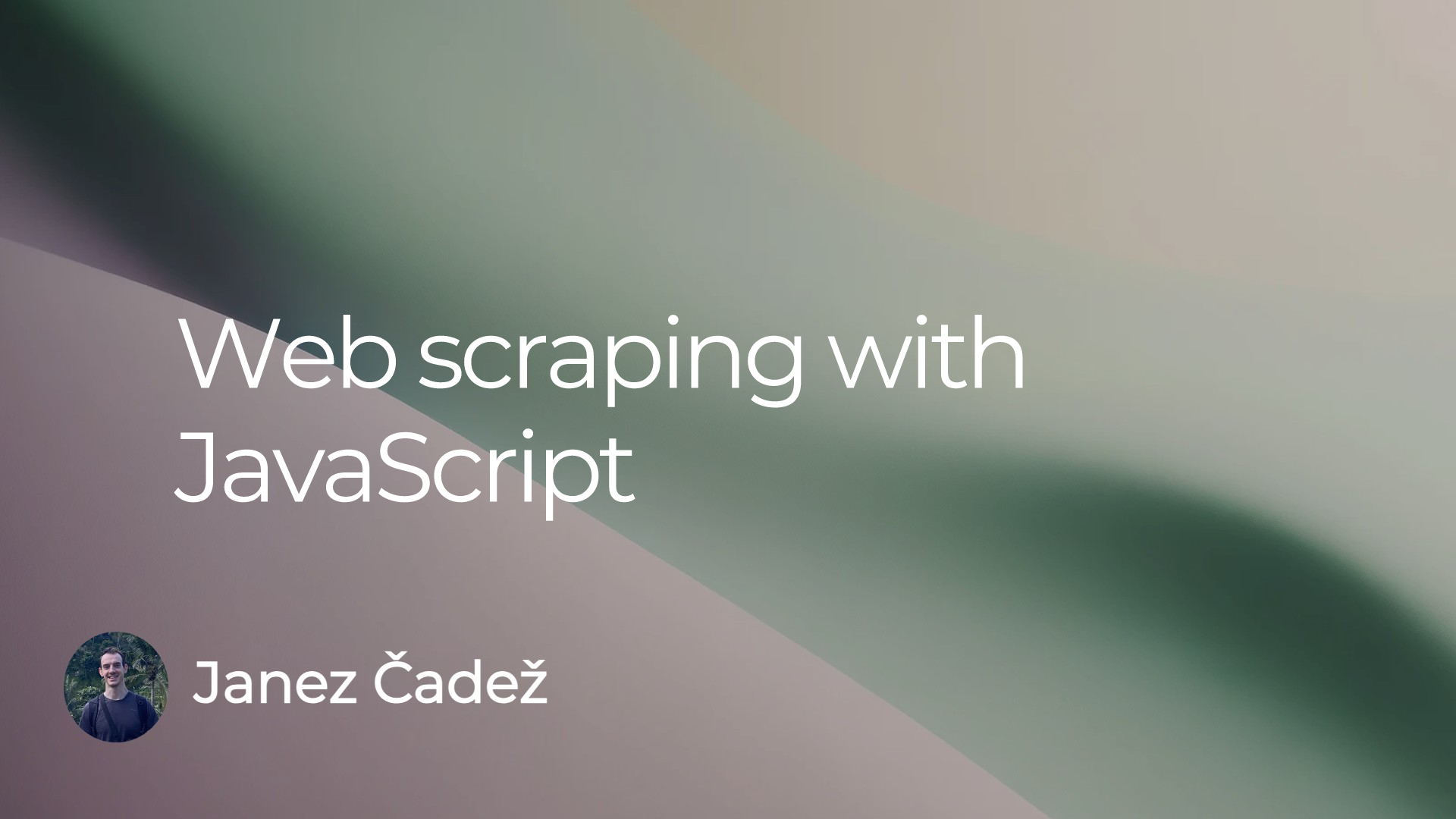 Practical Web Scraping with JavaScript - Janez Tech